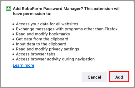 How to add the RoboForm extension to your browser(s) – RoboForm Help Center