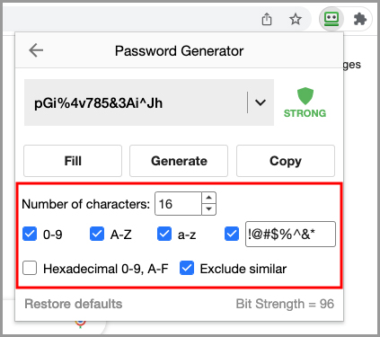 How to generate a random password – RoboForm