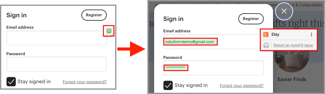 How to use AutoSave and Inplace AutoFill – RoboForm Help Center