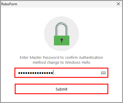 How to log in to RoboForm using Windows Hello – RoboForm Help Center
