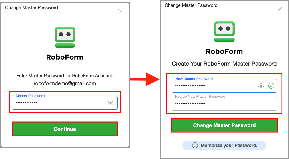 How do I change my Master Password? – RoboForm Help Center