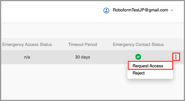 How to set up Emergency Access – RoboForm Help Center