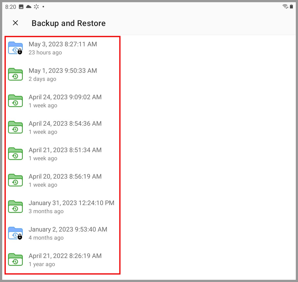 How can I Restore my data from a backup? – RoboForm Help Center