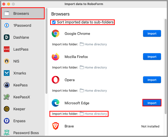 How To Export Microsoft Edge Passwords And Import Into Roboform