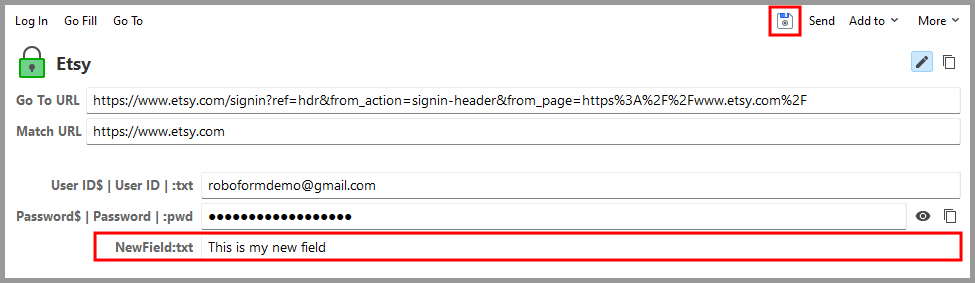 Adding Extra Fields To A Login Roboform Help Center