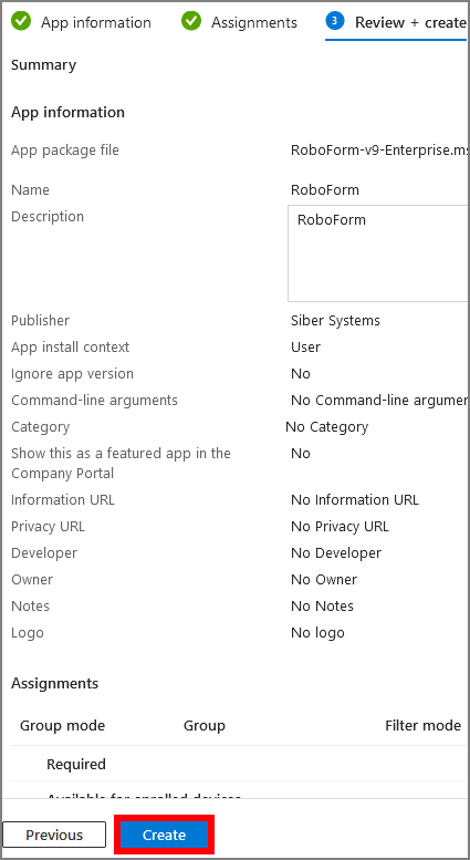 Deploy RoboForm using Intune – RoboForm Help Center