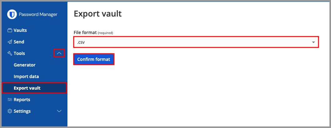 How To Export From Bitwarden And Import Into Roboform Roboform Help
