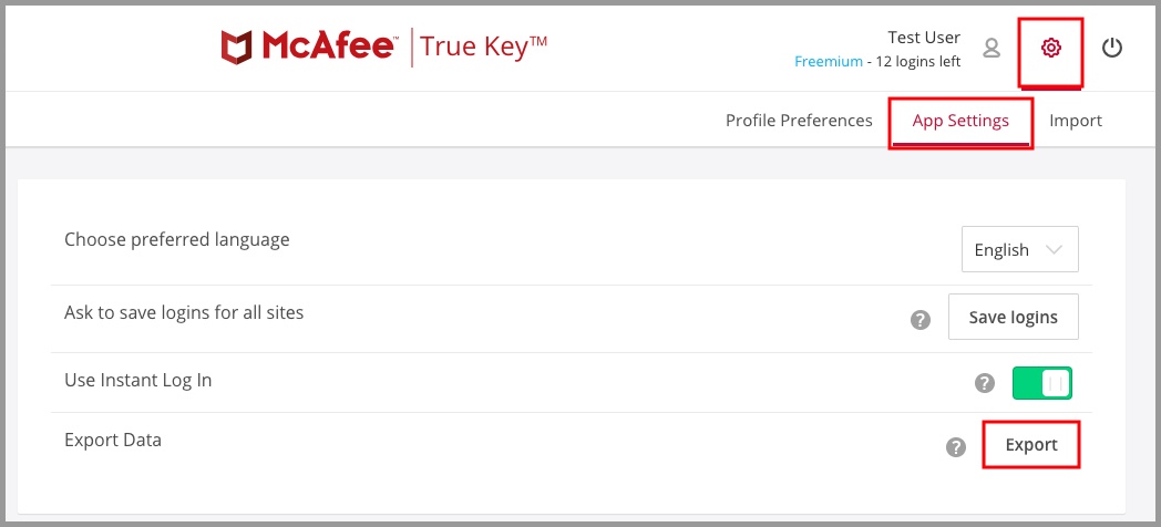 How To Export From True Key And Import Into Roboform Roboform Help Center