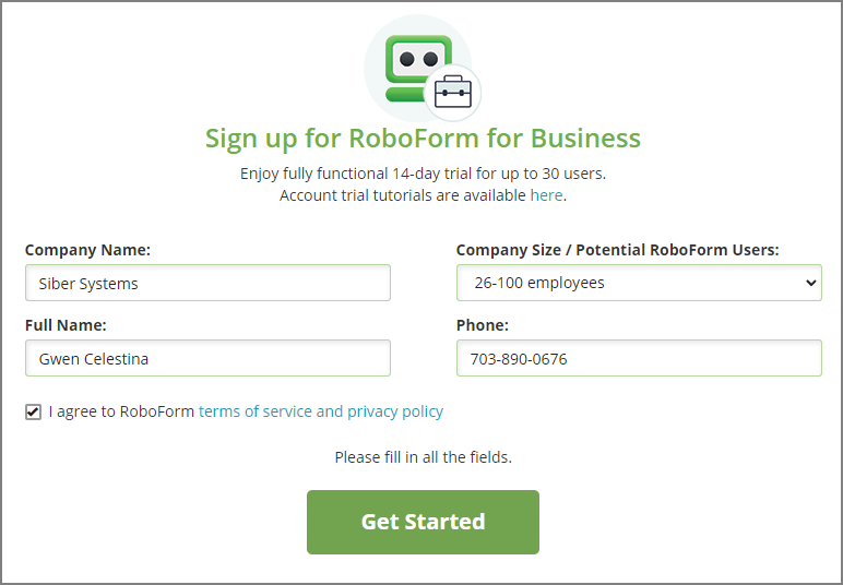 RoboForm account with my email already exists. – RoboForm Help Center