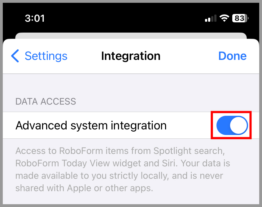 Voice Logins on iOS — How to Use RoboForm with Siri – RoboForm Help Center