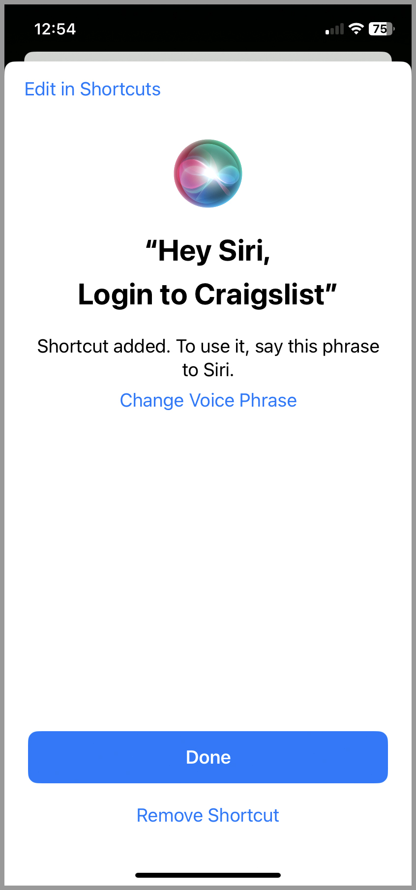 Voice Logins on iOS — How to Use RoboForm with Siri – RoboForm Help Center
