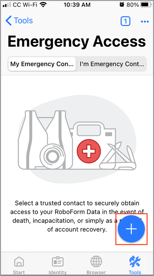 How to set up Emergency Access – RoboForm