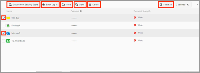 Compromised passwords in Security Center – RoboForm Compromised passwords in Security Center – RoboForm